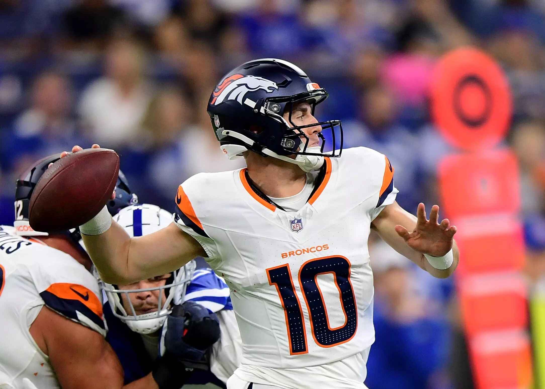 Sports Book Stuff Broncos Rookie Qb Bo Nix Has Fantastic Performance